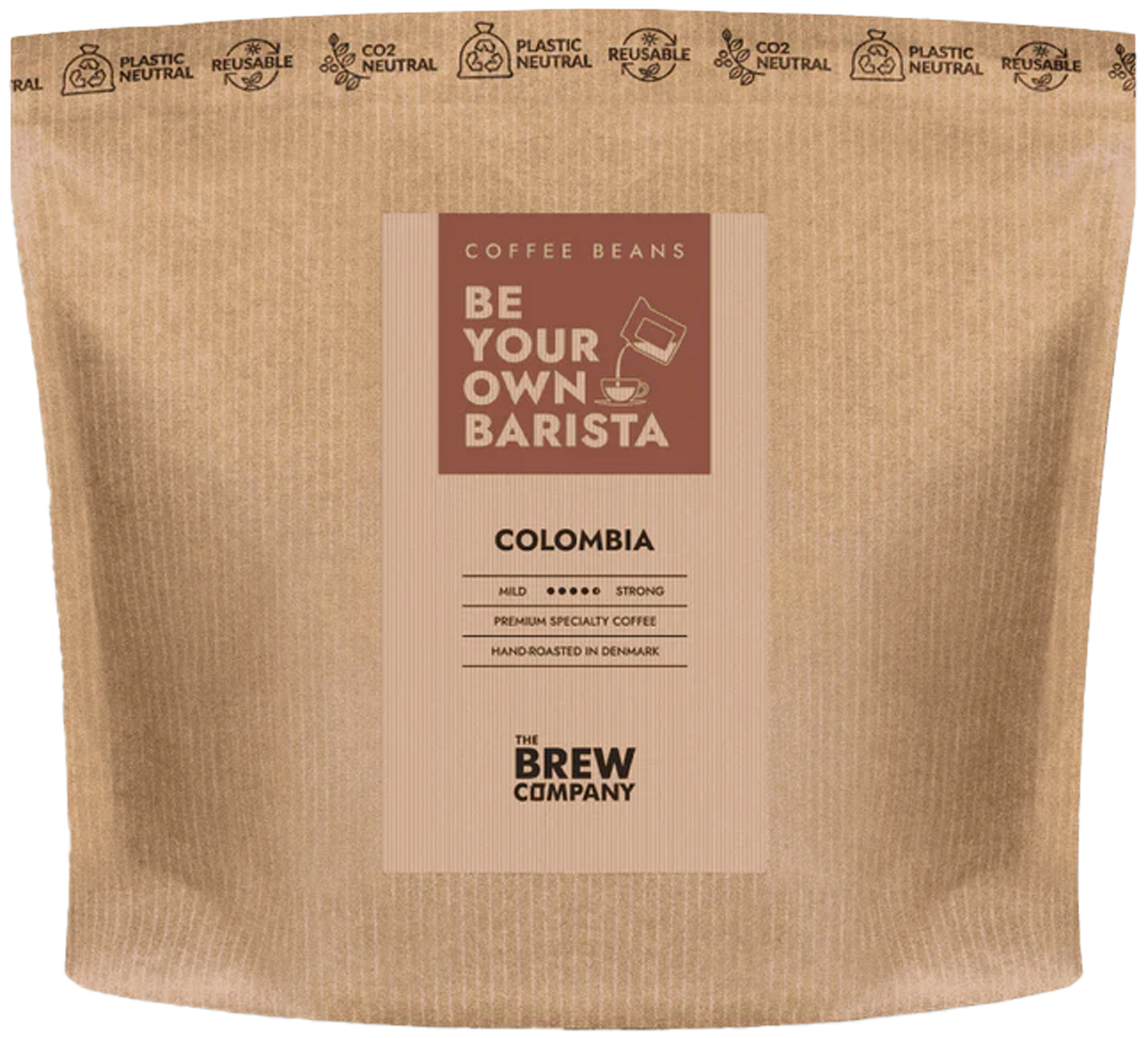 Colombia Kaffebønner, 333g The Brew Company | Prismatch, Køb nu!